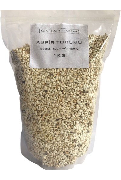 Bahar Tarım Aspir Tohumu Doğal Yerli 1 kg