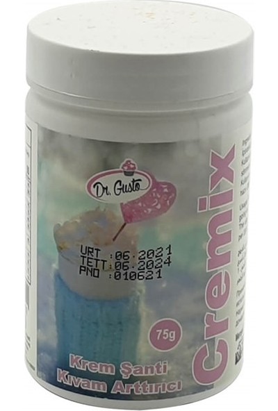 Dr.gusto Krem Şanti (Kıvam Arttırıcı 50 gr ) Dr.gusto Krem Şanti (Kıvam Arttırıcı 50 gr )