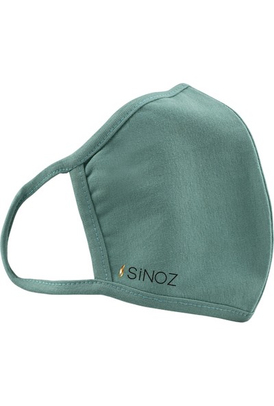 Sinoz Yıkanabilir Bez Maske Yeşil