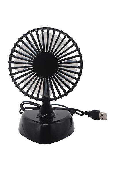 Everest EFN-504 Taşınabilir Masaüstü Siyah USB Fan