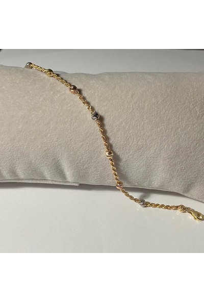 Hür Gold 14 Ayar Altın Dorika Bileklik