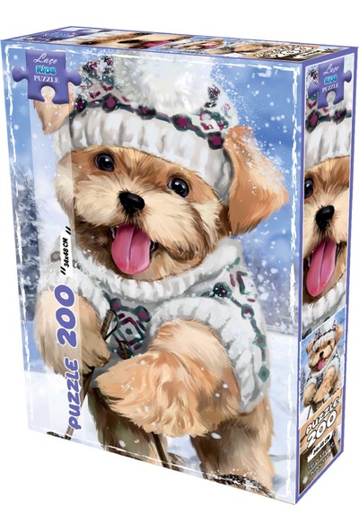 Laço Kids Yavru Kayakçı 200 Parça Puzzle