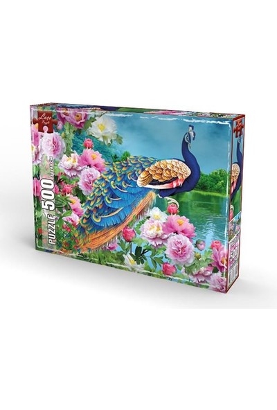 Laço Kids Tavus Kuşu 500 Parça Puzzle