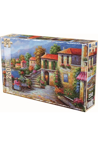 Laço Kids Tarihi Manarola 250 Parça Puzzle Laço Kids Tarihi Manarola 250 Parça Puzzle