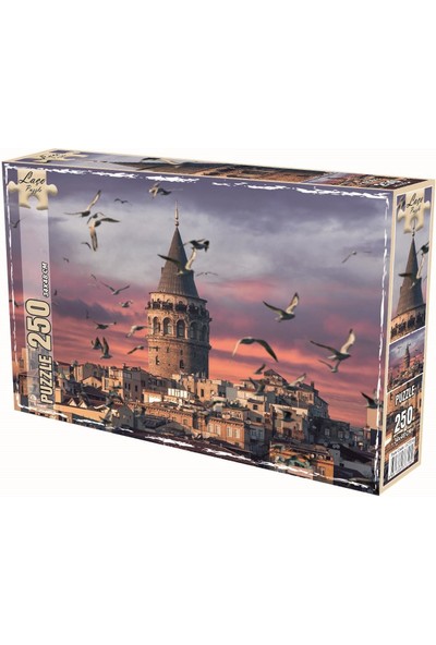 Laço Kids Galata Kulesi 250 Parça Puzzle