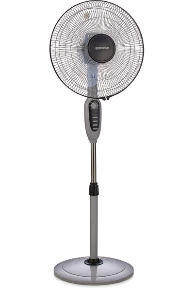 Goldmaster Airy Ayaklı Vantilatör 3 Yapraklı -3 Kademeli -Sessiz Çalışma-Yatay Salınım Fonksiyonu-Zamanlayıcı Goldmaster Airy Ayaklı Vantilatör 3 Yapraklı -3 Kademeli -Sessiz Çalışma-Yatay Salınım Fonksiyonu-Zamanlayıcı