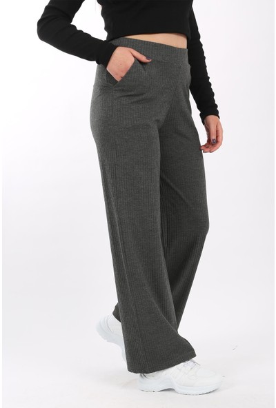 SaRa SR7055 Geniş Paça Kaşkorse Cepli Pantolon
