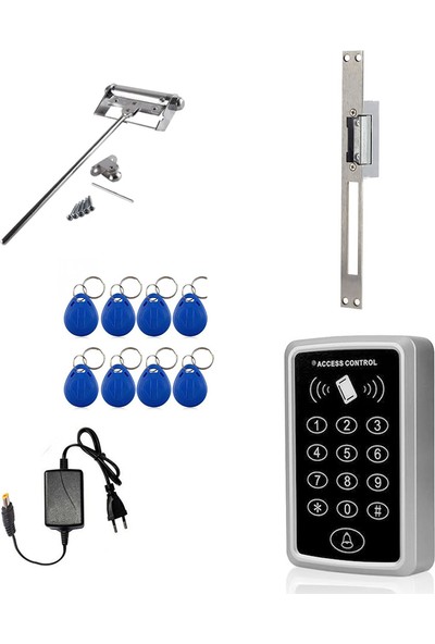 Enpercon Kartlı ve Şifreli Geçiş-Mekanik Itme Yayı-Elektronik Kilit Karşılığı Enpercon Kartlı ve Şifreli Geçiş-Mekanik Itme Yayı-Elektronik Kilit Karşılığı