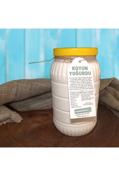 Masara Yöresel Koyun Yoğurdu 3 kg Masara Yöresel Koyun Yoğurdu 3 kg