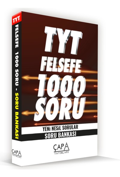 Çapa Yayınları TYT Felsefe Soru Bankası