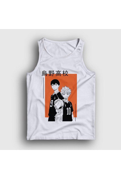 Presmono Unisex Beyaz Kagehina Voleybol Anime Haikyu Atlet Presmono Unisex Beyaz Kagehina Voleybol Anime Haikyu Atlet