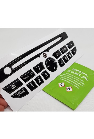 Duru Doruk Renault Fluence Teyp Tuş Takımı Piano Black CD