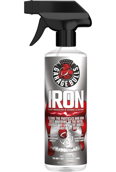 Garage Bulls Iron Remover / Demir Tozu Sökücü ve Jant Temizleyici Garage Bulls Iron Remover / Demir Tozu Sökücü ve Jant Temizleyici