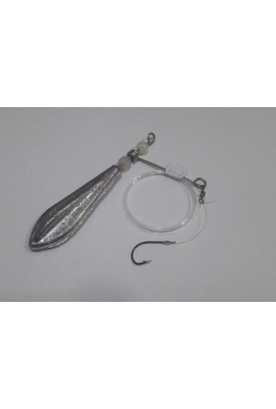 Hunter Eyes Kanatlı Kollu Surf Kurşunlu Özel Çipura Takımı 60 gr