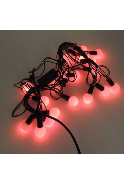 Misket Yılbaşı Ağaç Bahçe Ip Süs Aydınlatma 20 LED Işık 3m 3 Renk Misket Yılbaşı Ağaç Bahçe Ip Süs Aydınlatma 20 LED Işık 3m 3 Renk