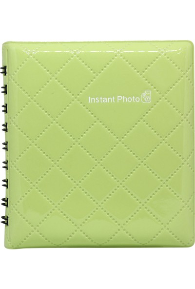 Instax Mini Yeşil Kare Albüm Instax Mini Yeşil Kare Albüm