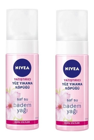 Nivea Yatıştırıcı Yüz Yıkama Köpüğü Kuru Ciltler Için 150 ml x 2 Adet Nivea Yatıştırıcı Yüz Yıkama Köpüğü Kuru Ciltler Için 150 ml x 2 Adet