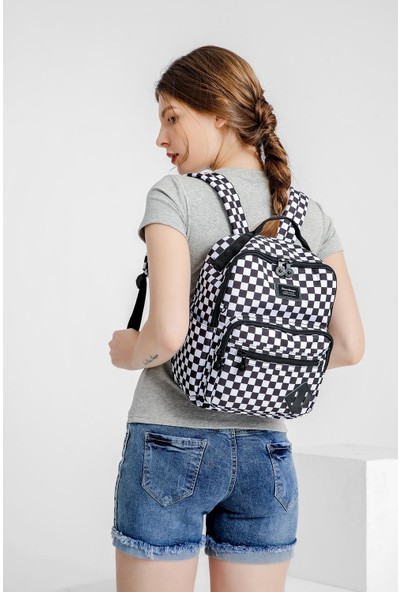 Smart Bags SMBYB3090-5146 Siyah/beyaz Kadın Sırt Çantası Smart Bags SMBYB3090-5146 Siyah/beyaz Kadın Sırt Çantası