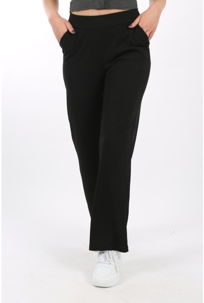 Sara Modex SR7055 Geniş Paça Kaşkorse Cepli Pantolon Sara Modex SR7055 Geniş Paça Kaşkorse Cepli Pantolon