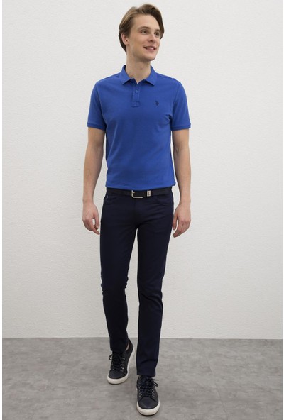 U.S. Polo Assn. Erkek Slim Fit Pantolon 614974165 Lacivert U.S. Polo Assn. Erkek Slim Fit Pantolon 614974165 Lacivert