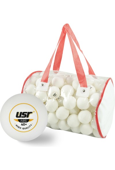 USR Starter 100 lü Masa Tenisi Antrenman Topu Beyaz USR Starter 100 lü Masa Tenisi Antrenman Topu Beyaz
