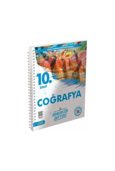 Murat Yayınları Yayınları 10.Sınıf Coğrafya Öğrencim Defteri
