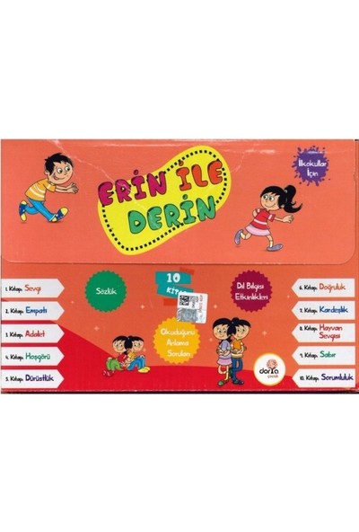 Dorya Yayınları Erin İle Derin Hikaye Seti Dorya Yayınları Erin İle Derin Hikaye Seti