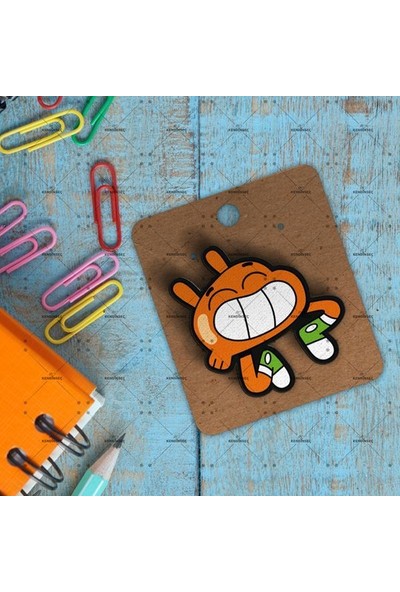 Hipder Zşplayan Darwin Baskılı Ahşap Rozet Hipder Zşplayan Darwin Baskılı Ahşap Rozet