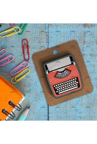 Hipder Daktilo Baskılı Ahşap Rozet Hipder Daktilo Baskılı Ahşap Rozet