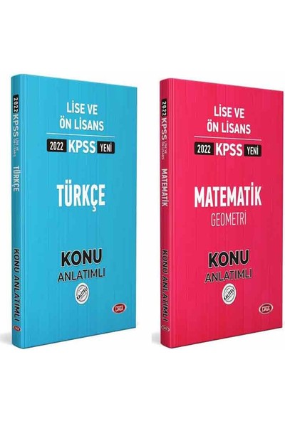Data Yayınları Data Kpss G.y Konu Anlatımlı Set