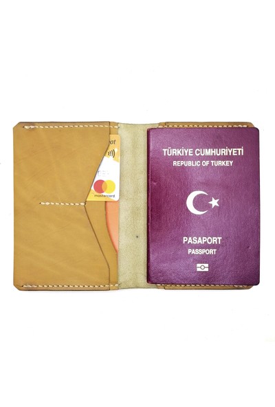 Zamaniscraft No.10 Hakiki Deri Seyahat Cüzdanı Zamaniscraft No.10 Hakiki Deri Seyahat Cüzdanı