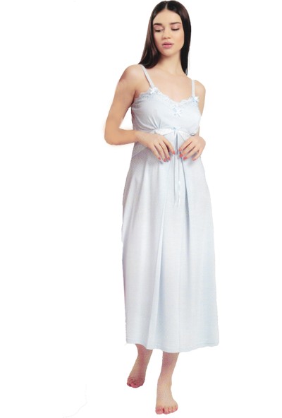 Bone Club 5206 Kadın Lohusa Saten Gecelik