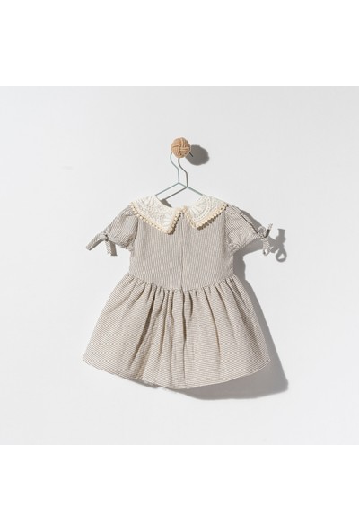 Cumino Alboran Sea Yazlık Kız Elbise-Lacivert