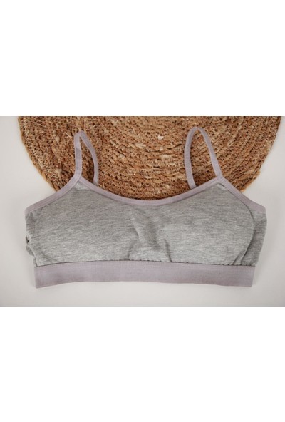 Seabubbles Gri Alıştırma Sütyeni Pedli