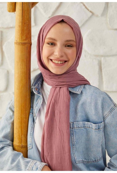 Fresh Scarfs Bambu Şal Gul Pembe
