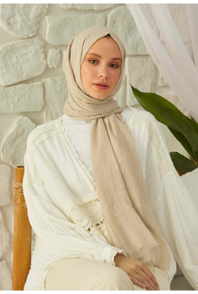 Fresh Scarfs Bambu Şal Nude