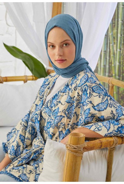 Fresh Scarfs Bambu Şal Indigo