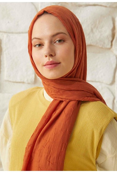 Fresh Scarfs Bambu Şal Kiremit