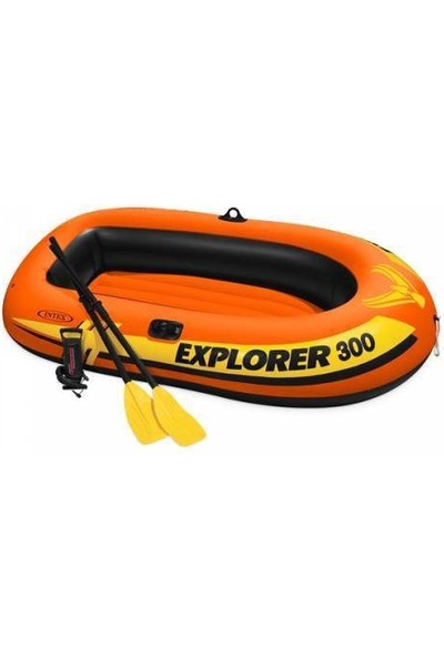 Green 58332 Intex Explorer 300 Üç Kişilik Şişme Bot + Pompa + Kürek Set 186KG Taşıma Green 58332 Intex Explorer 300 Üç Kişilik Şişme Bot + Pompa + Kürek Set 186KG Taşıma