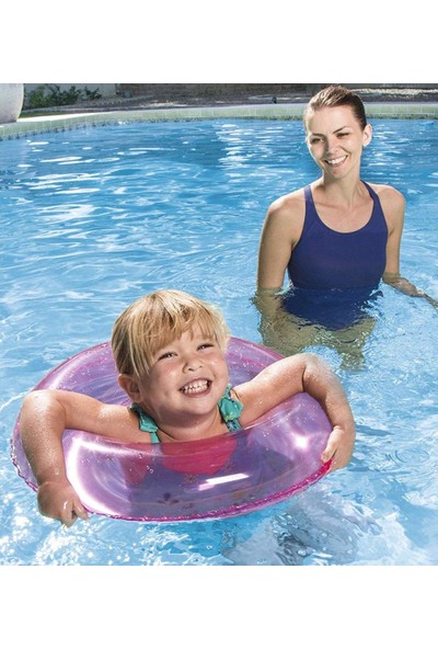 Bestway Renkli Şeffaf Çocuk Yüzme Simidi 3-6 Yaş 76 cm Bestway Renkli Şeffaf Çocuk Yüzme Simidi 3-6 Yaş 76 cm