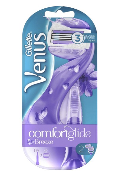 Gillette Venüs Breeze Kadın Traş Makinesi + 1 Adet Yedek