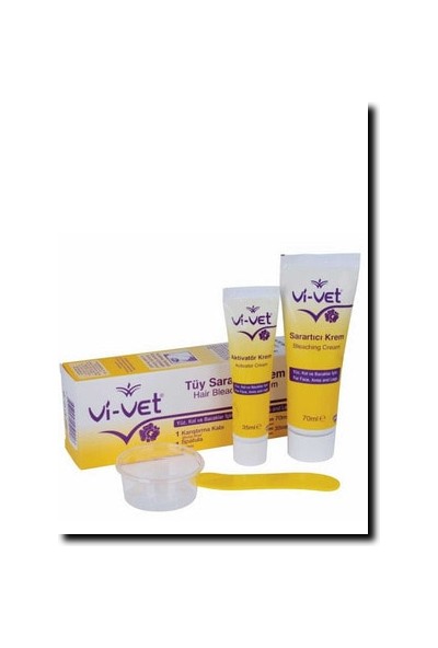 Vi-Vet Tüy Sarartıcı Krem Seti