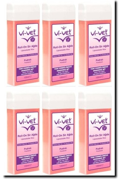 Vi-Vet Roll-On Sir Ağda Pudralı 100 Ml. Vi-Vet Roll-On Sir Ağda Pudralı 100 Ml.