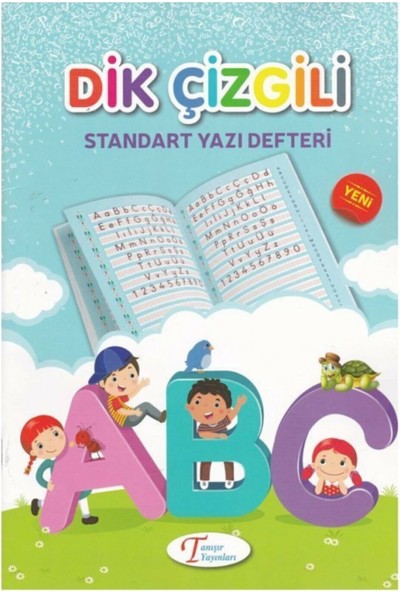 Tanışır Yayınları 48 Sayfa 19.5X27.5 Dik Çizgili Güzel Yazı Defteri