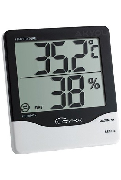 Loyka Hygrotherm Sıcaklık ve Nem Ölçer