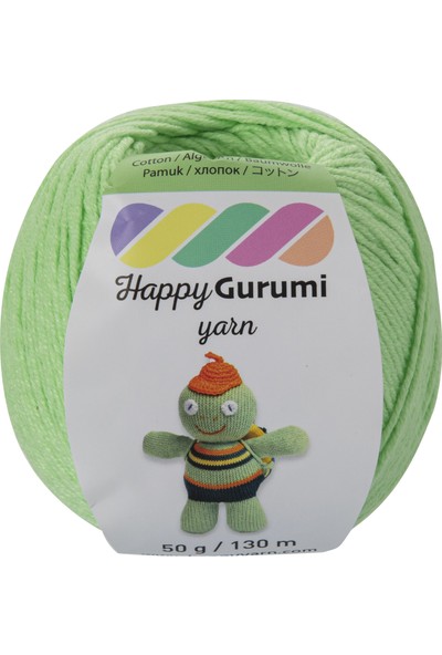 Happy Yarn Happy Gurumi Yeşil 50GR 130M