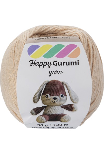 Happy Yarn Happy Gurumi Kapuçino 50GR 130M