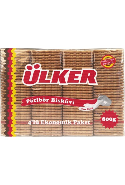 Ülker Pötibör Bisküvi 4X200 Gr x 6 Adet Ülker Pötibör Bisküvi 4X200 Gr x 6 Adet