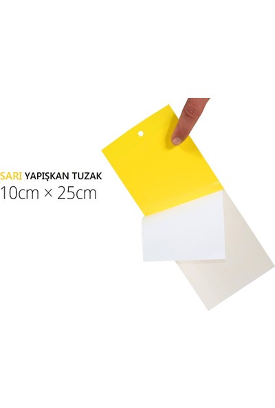 Adres Tarım Pre Agri Sarı Yapışkan Tuzak 10'lu Adres Tarım Pre Agri Sarı Yapışkan Tuzak 10'lu