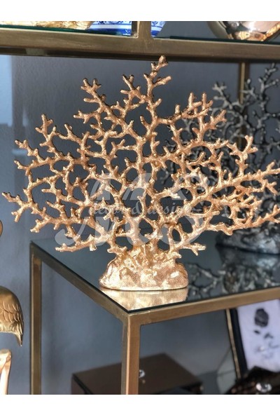 Ms Decor Design Şık Gösterişli Çok Dallı Mercan